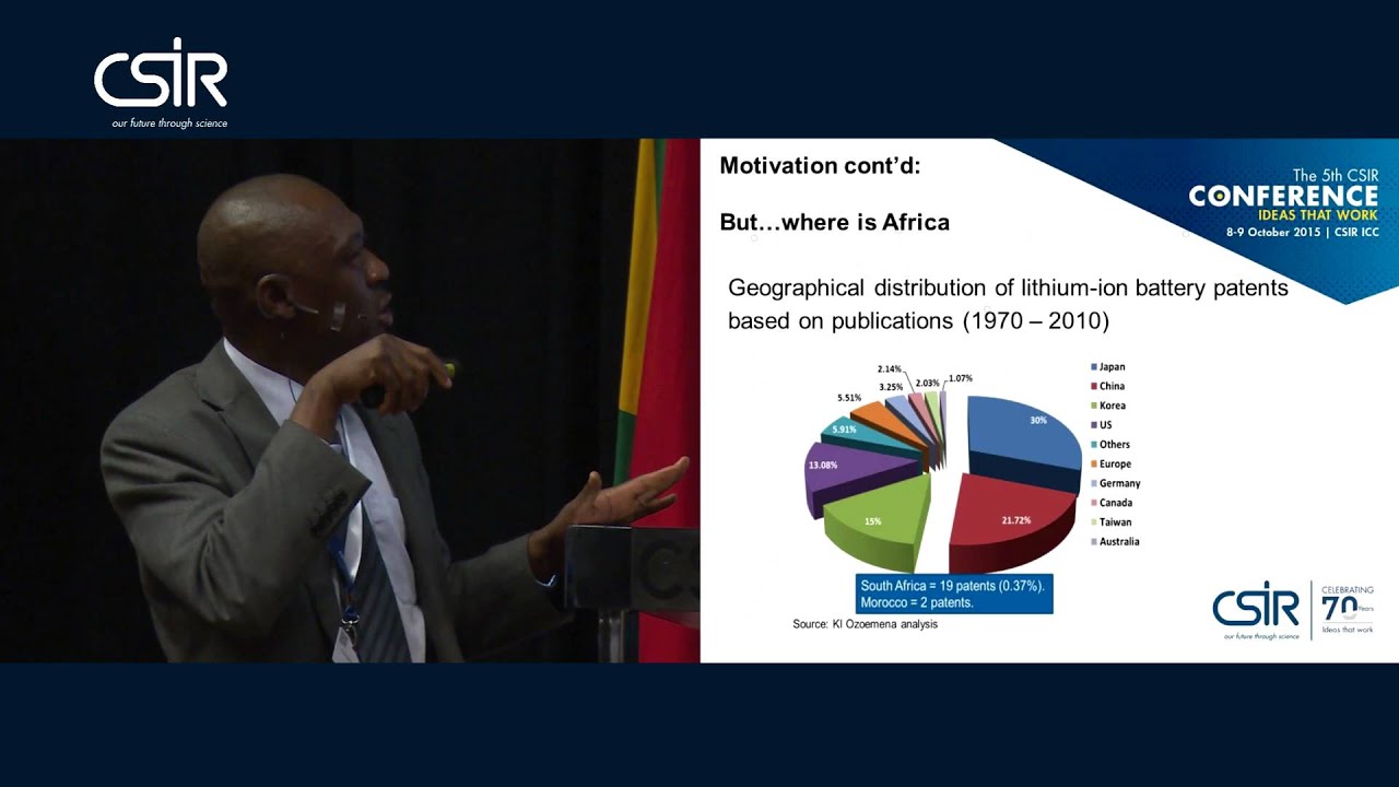 CSIR 2015 Conference: Energy: Prof. Kenneth Ozoemena - YouTube