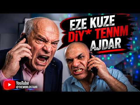 AJDAR'A TELEFONDA ŞOK SÖZLER..!! EZE KUZE DİY** TENNM AJDAR..!!