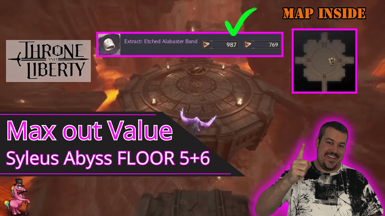 Syleus Abyss Floor5+6 Farm Guide | Earn tons of Lucent | Throne and ...