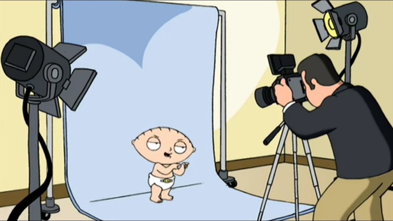 Family Guy - Stewie becomes a model 😂🗿 - YouTube