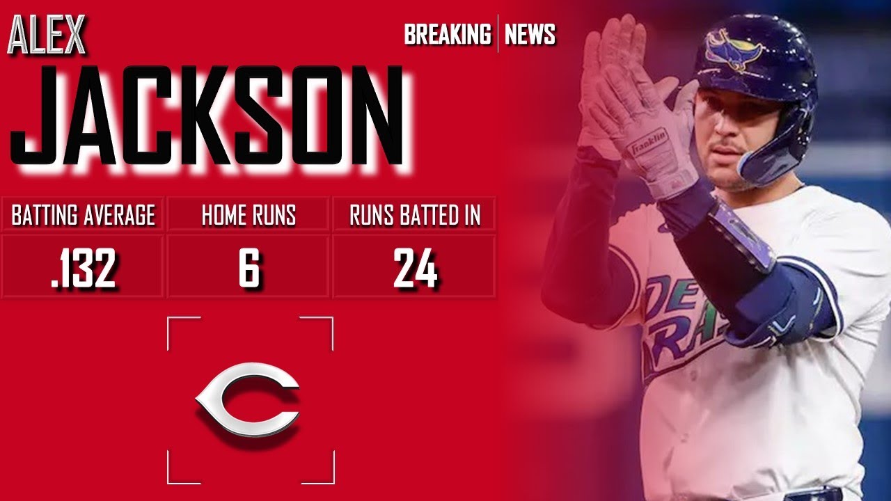 𝐁𝐑𝐄𝐀𝐊𝐈𝐍𝐆 𝐍𝐄𝐖𝐒: Cincinnati Reds Sign Alex Jackson To Minor League ...