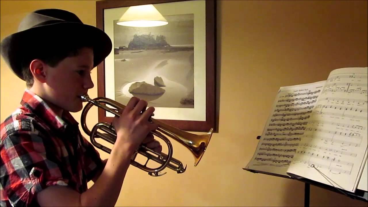 Buster Strikes Back by Alan Morrison - played on cornet - YouTube