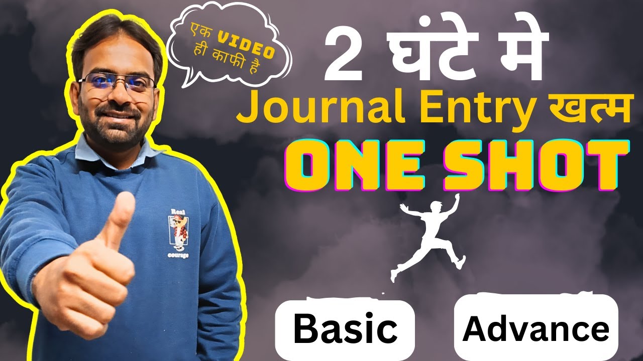 Journal Entries in One Shot | Class 11 Accounts | Revision - YouTube