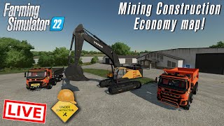 Mining Construction Economy map! | Farming Simulator 22 | Doovi