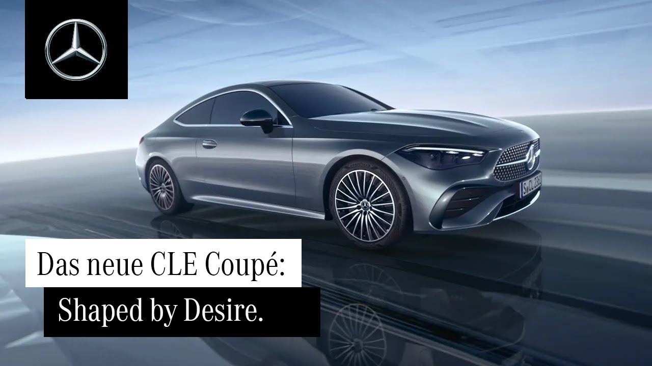 Das neue CLE Coupé: Shaped by Desire. - YouTube