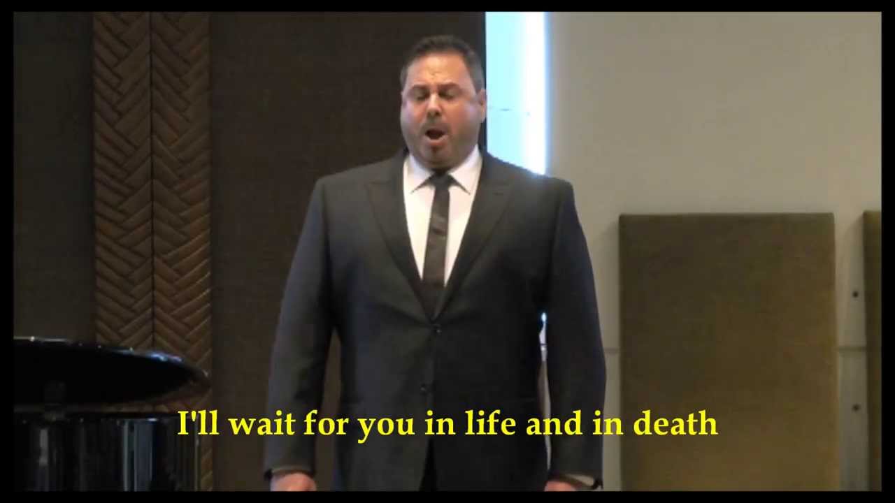 "Espero de ti" de Rodrigo Prats. Armando Naranjo. Baritone - YouTube