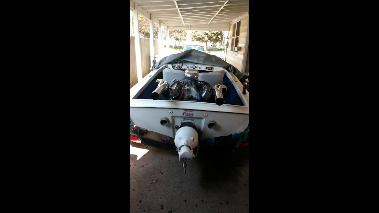 1977 Hawaiian jet boat. Bbf 460 - YouTube