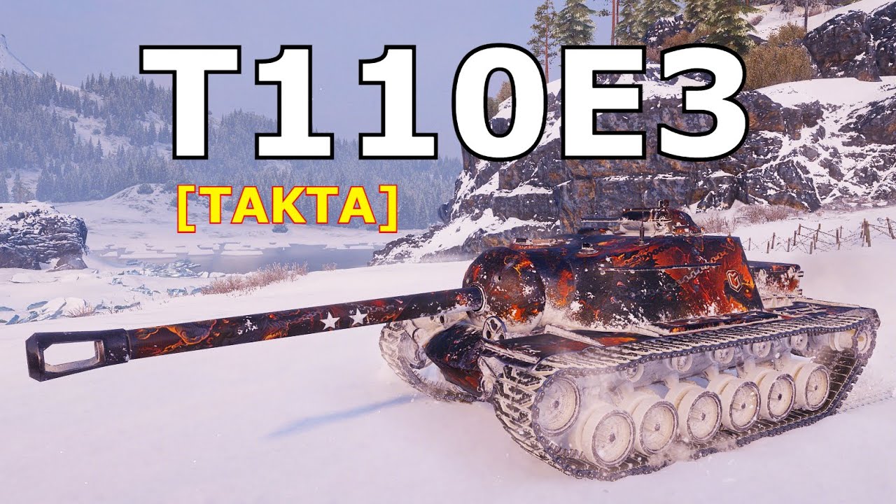 World of Tanks T110E3 - 6 Kills 10,8K Damage - YouTube