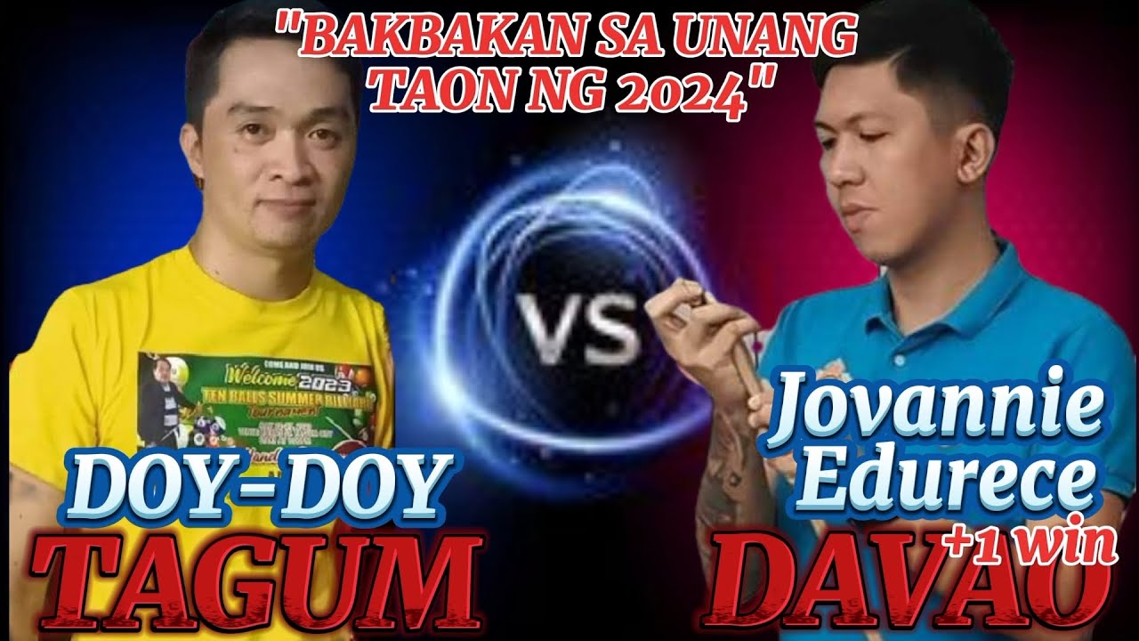 Doydoy TAGUM 🆚 Vanvan DAVAO+1win 🎱 10 balls 🎱 January 2, 2024 🎱 Race 16 ...