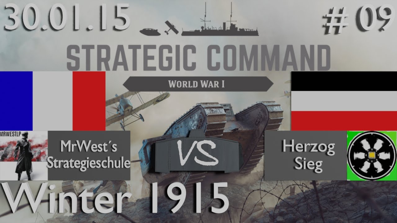 Strategic Command WW1: Multiplayer Deutsch Lets Play Mittelmächte, #09 ...