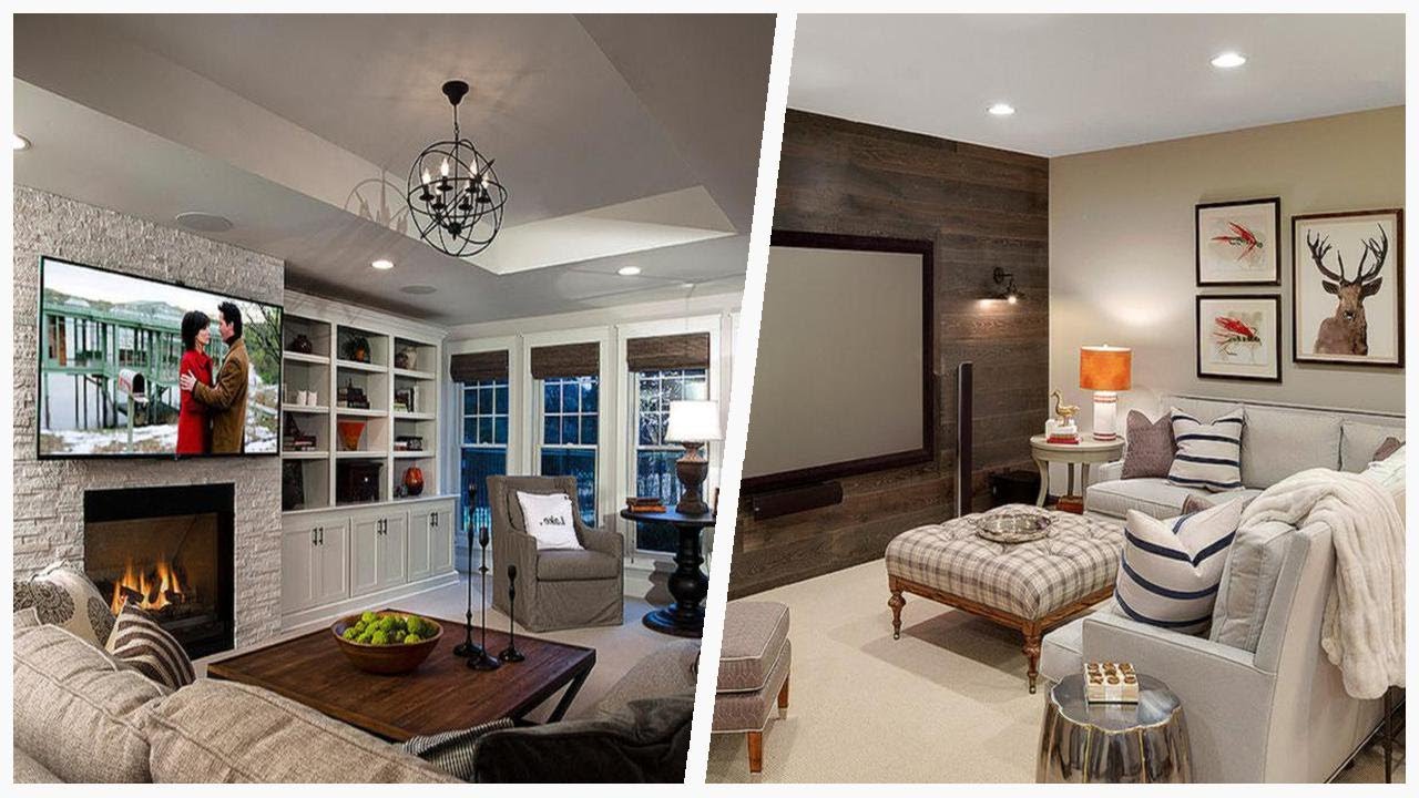 75 Large And Huge Basement Design Ideas You'll Love ☆ - YouTube