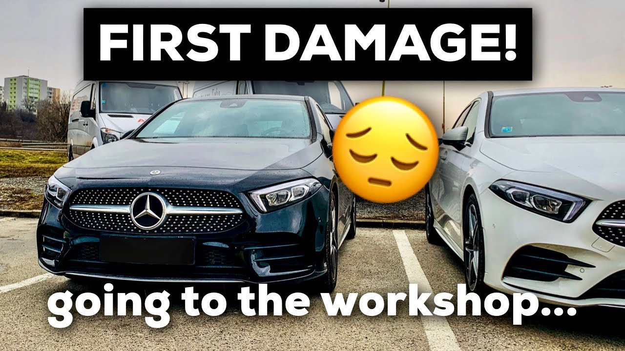 HOW WAS MY 2019 MERCEDES A CLASS DAMAGED?! Going To The Mercedes ...