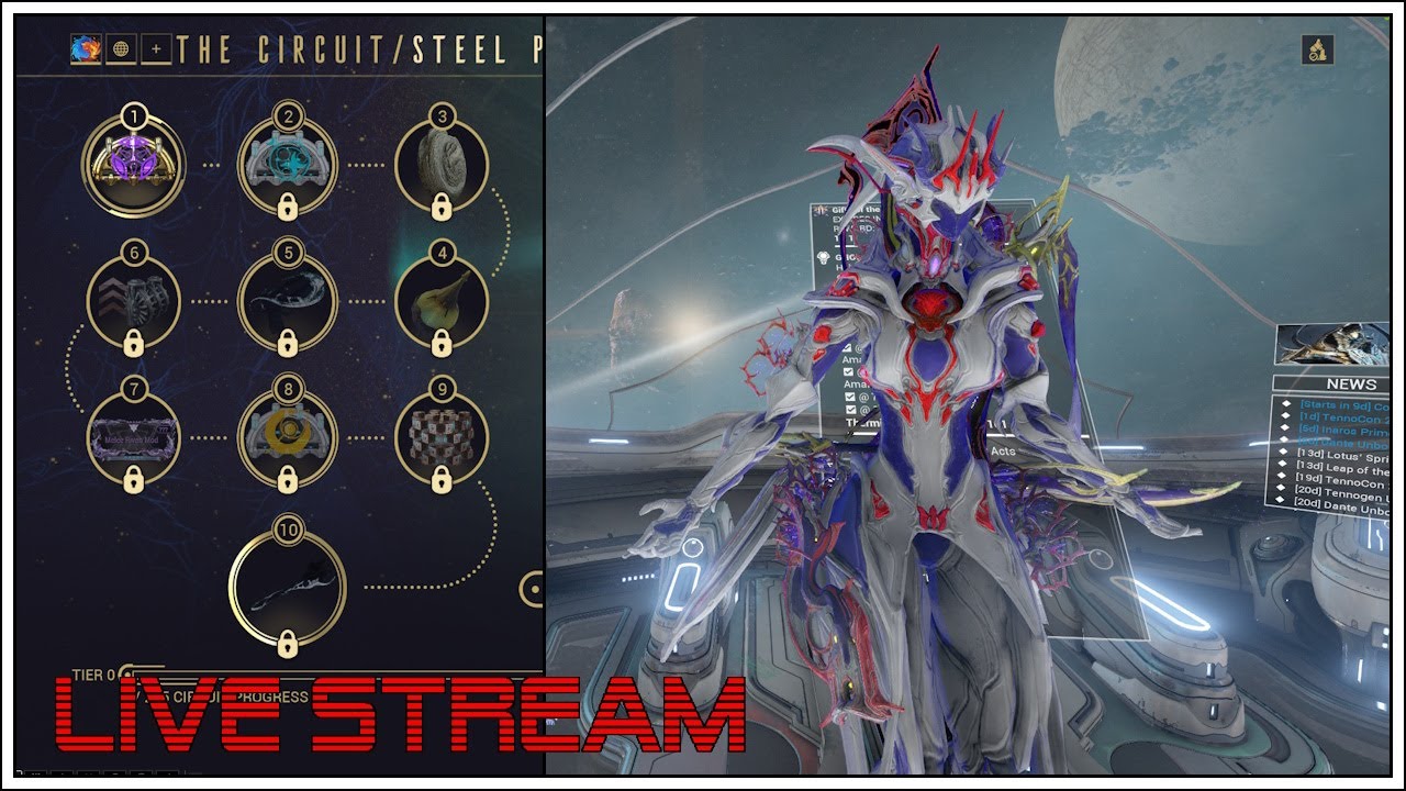 Steel Path Circuit and Relics! (April 16th 2024) | Warframe - YouTube