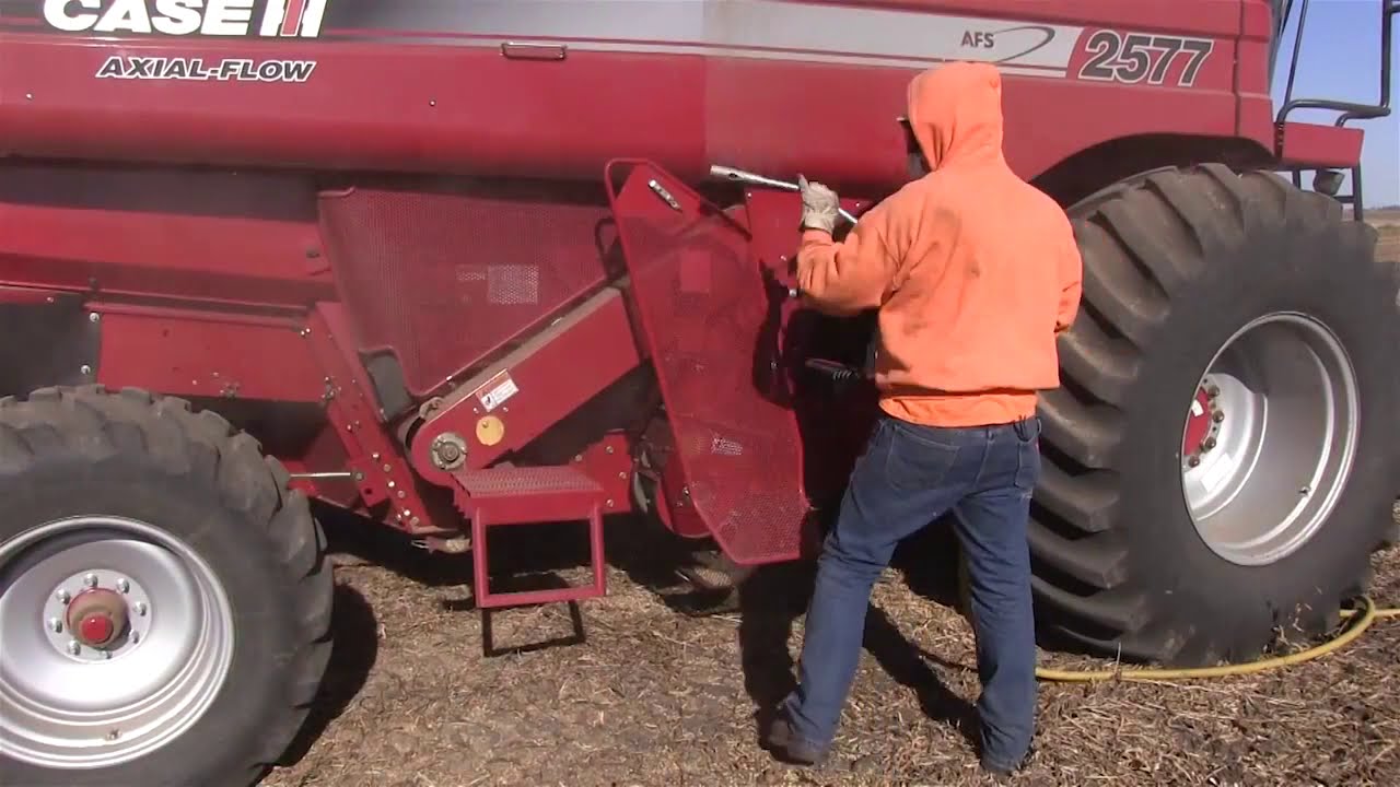 Combine Cleanout Process for Growers - YouTube