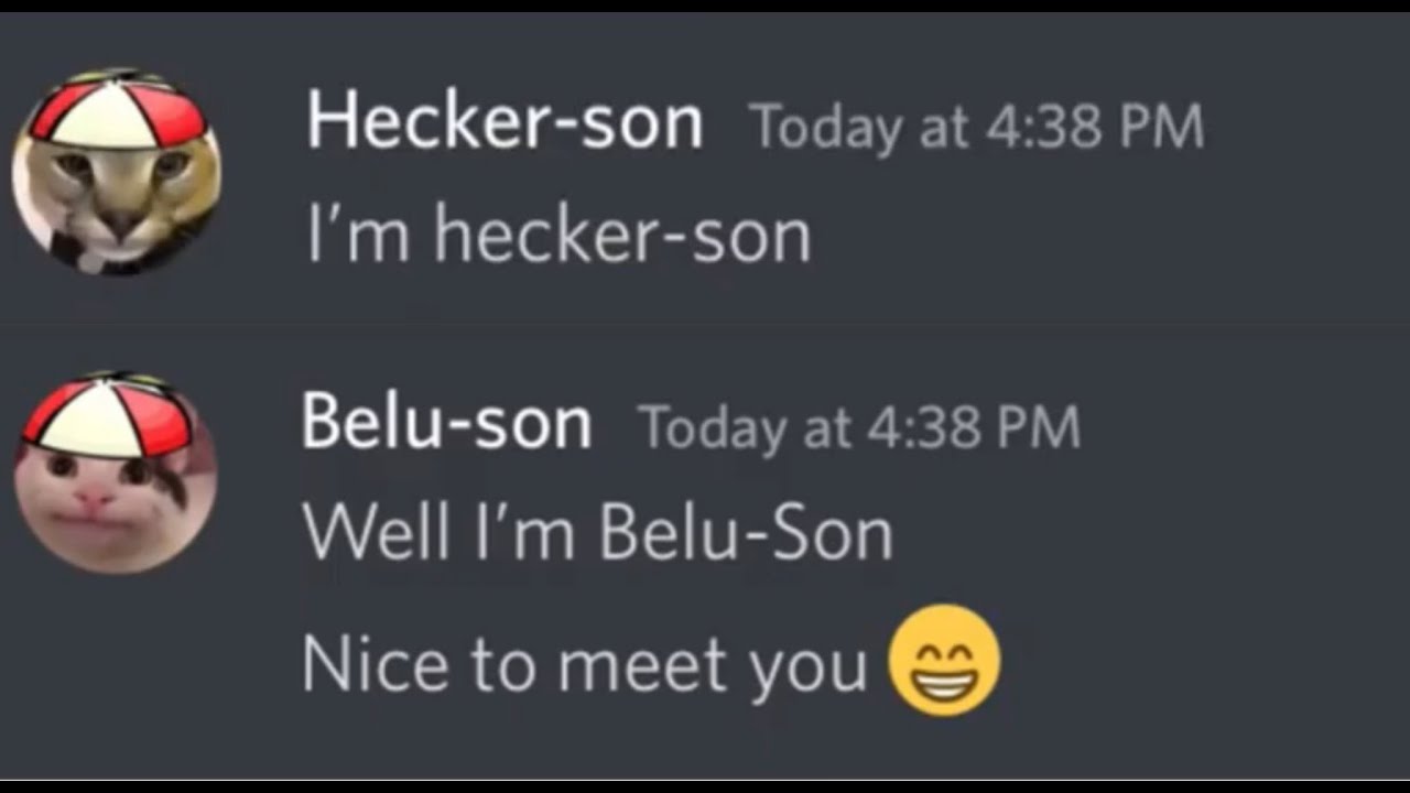 When Beluga’s son meets Hecker’s son… - YouTube