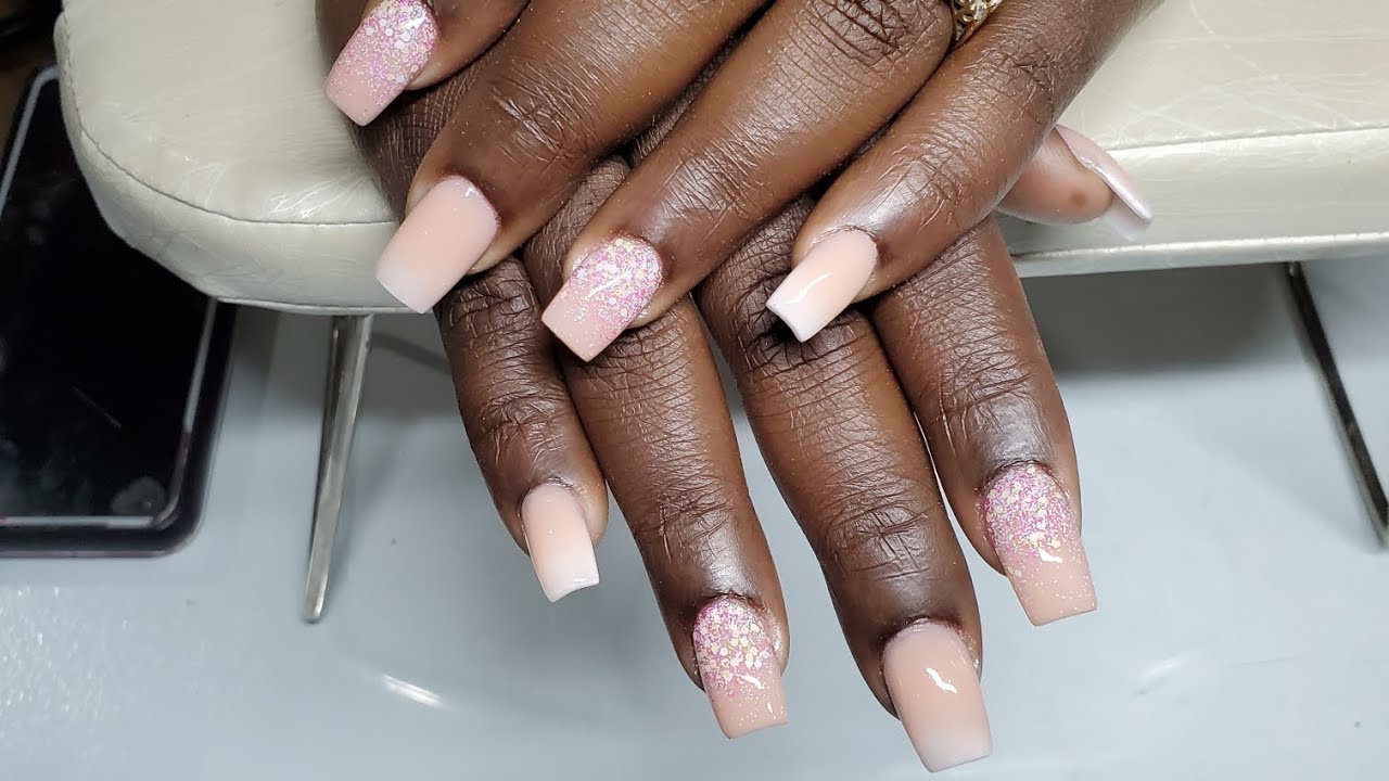 Nail Tutorial: Refill || Glitter Ombre - YouTube