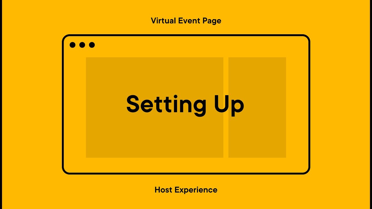 Splash Virtual Event Page: Host Experience | Set Up - YouTube