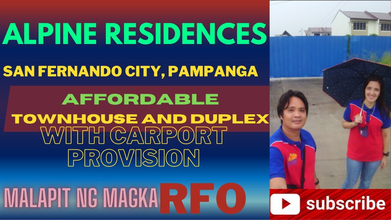 Site Update sa Alpine Residences San Fernando Pampanga | Duplex and ...
