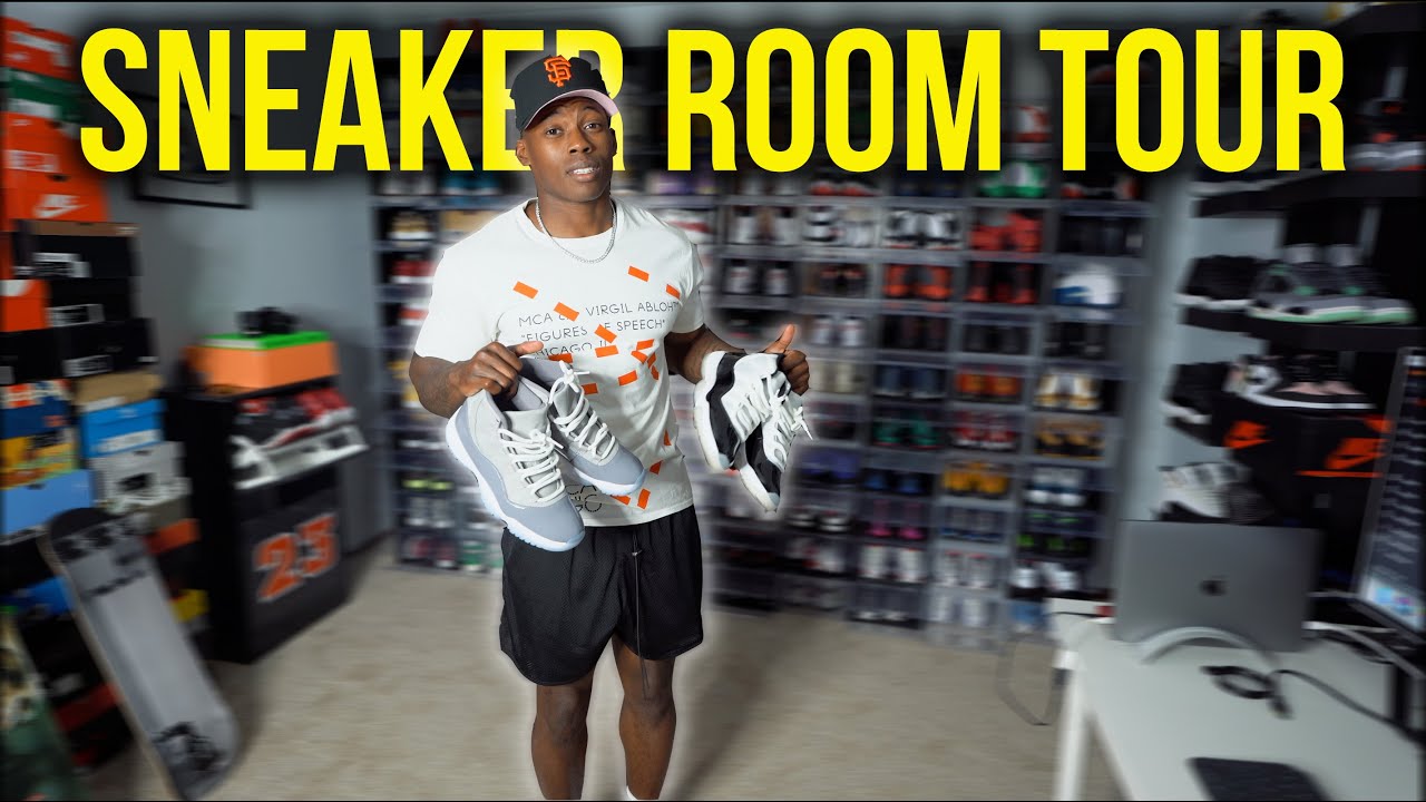 Inside My INSANE Sneaker Room Tour // ft. IKEA And Container Store ...
