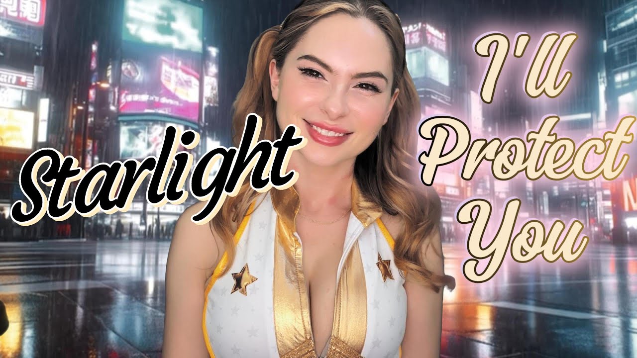 You got caught in the crossfire and now Starlight is taking care of you ...