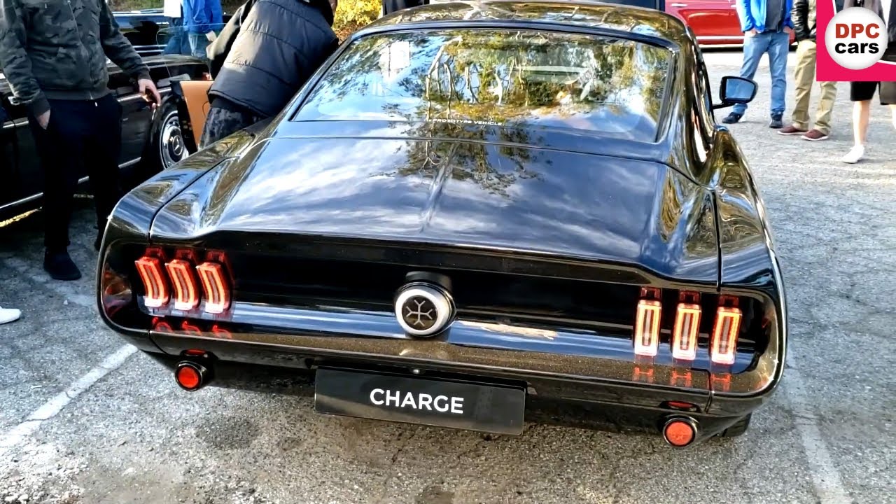 Charge Electric Ford Mustang at Los Angeles Cars and Coffee - YouTube