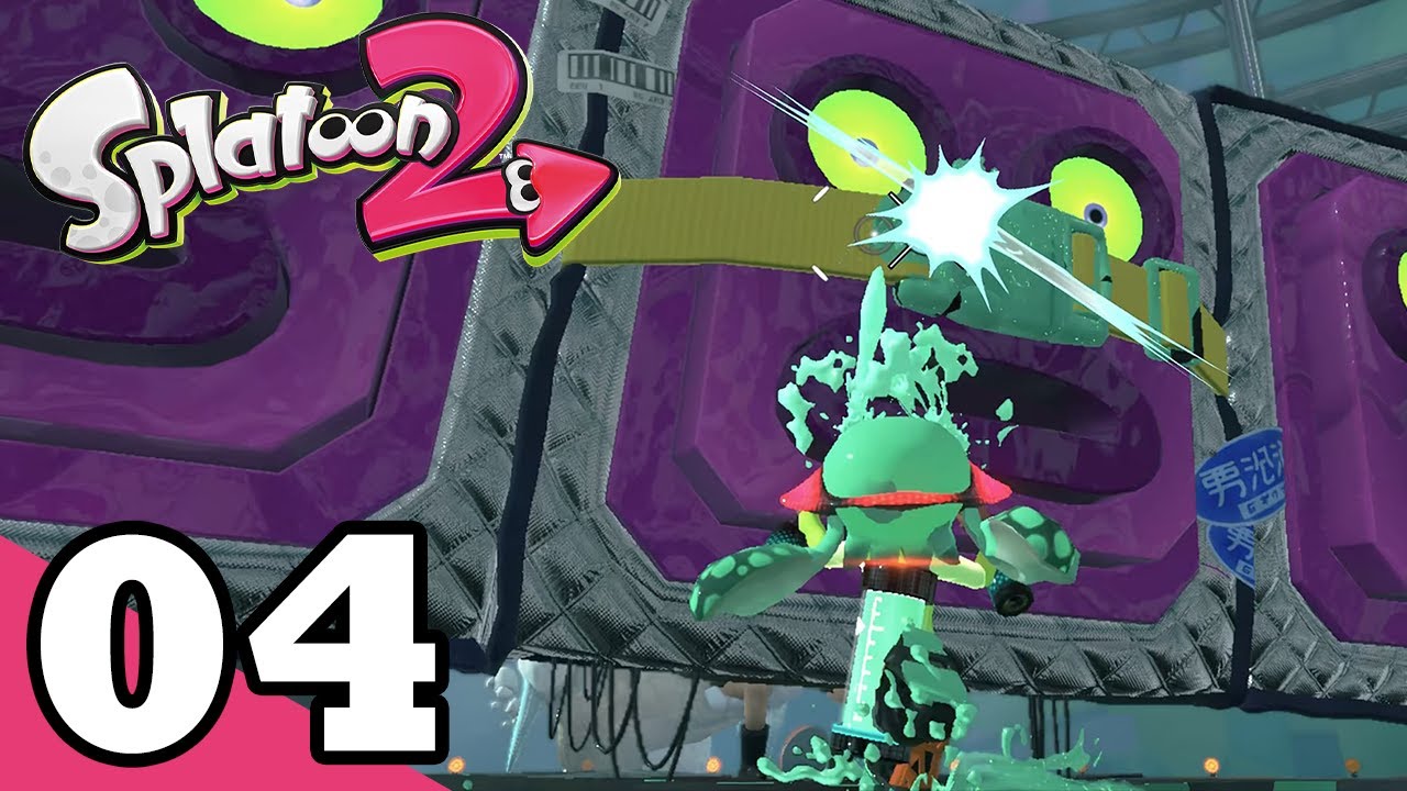Splatoon 2 Hero Mode 1000% Walkthrough Part 4 - Sector 4 [NSW/4K] [With ...