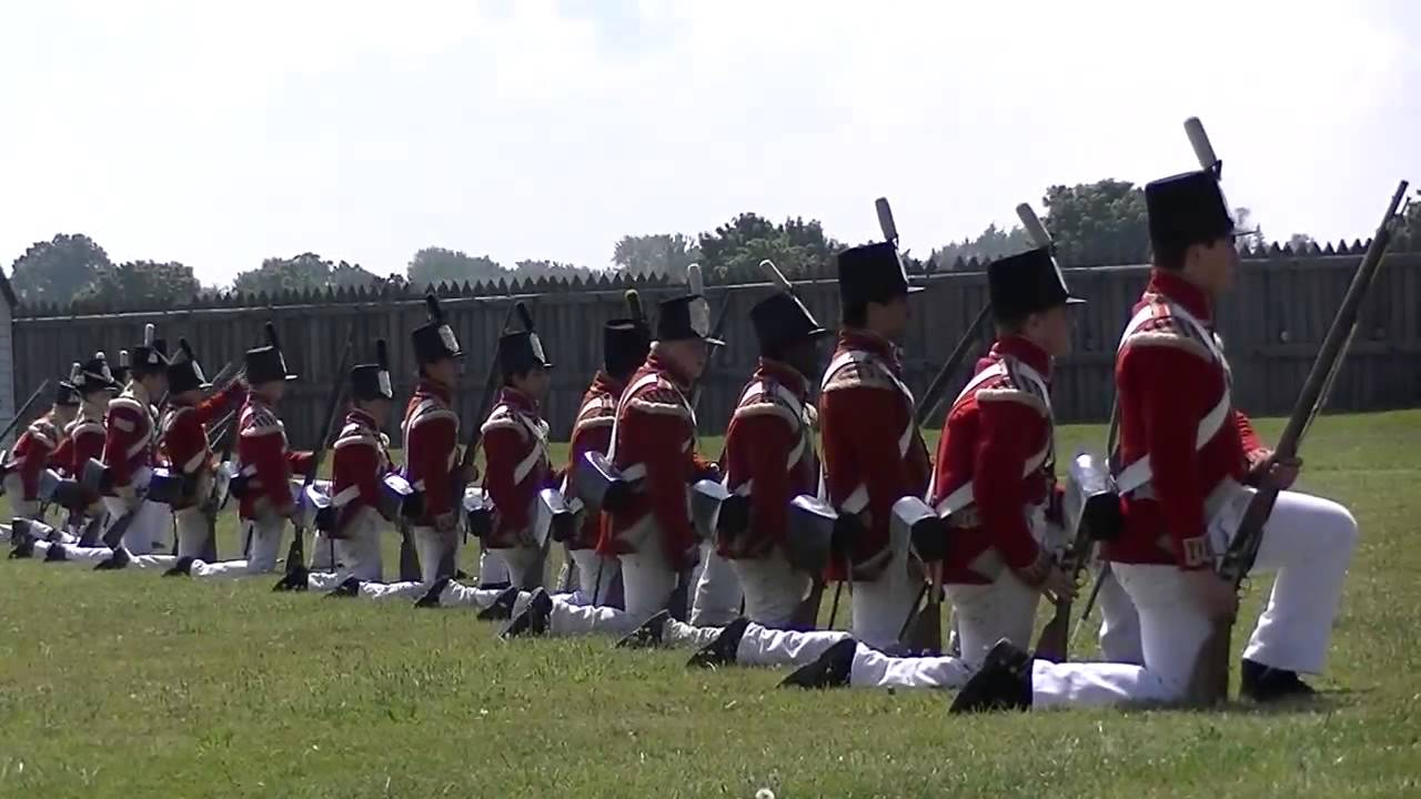 Fort George 1812 Tactical Battle 2015 - YouTube