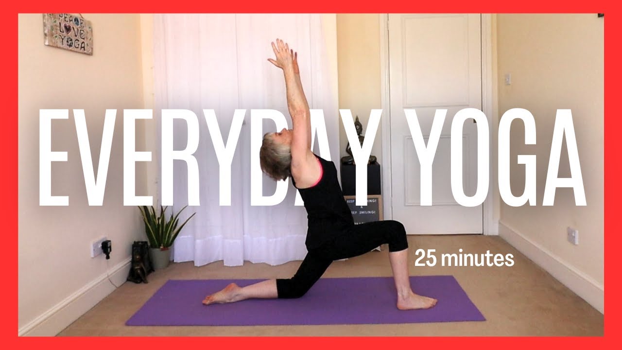 Invigorating 25-Minute Yoga for EVERYDAY FLEXIBILITY | Gentle & Senior ...