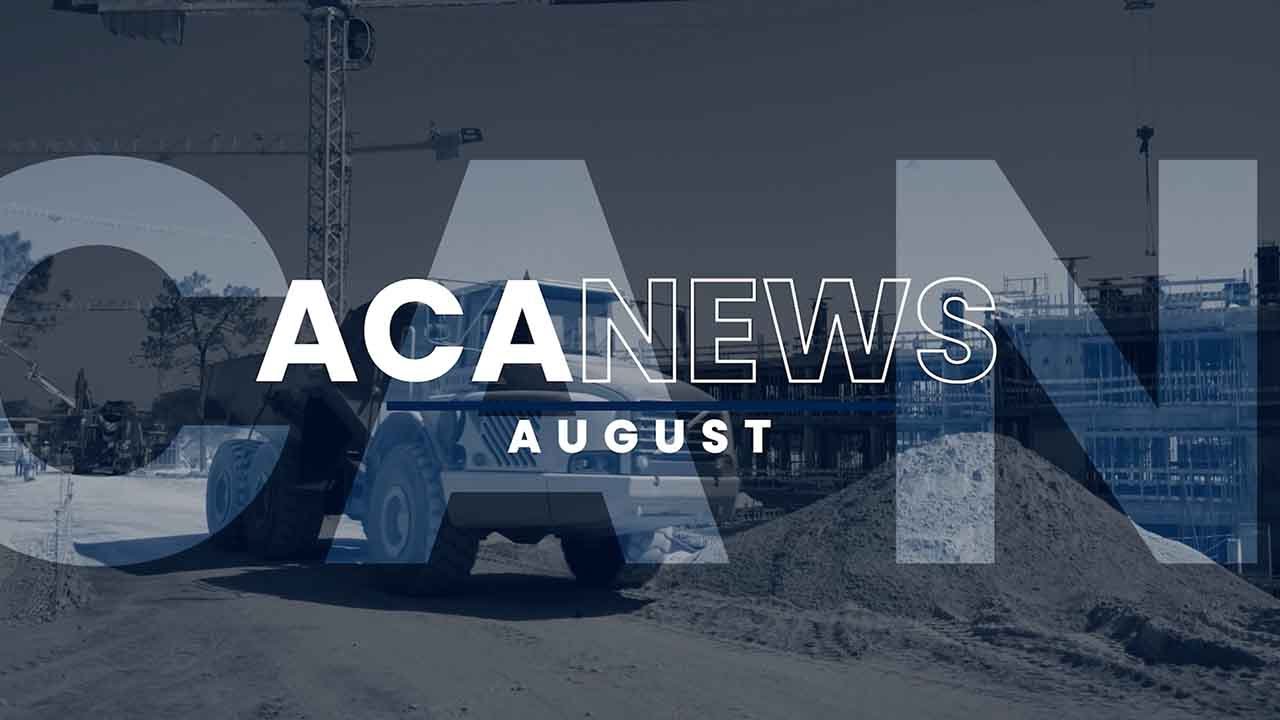 ACA NEWS IN 60 SECONDS - Agosto 2025 - YouTube