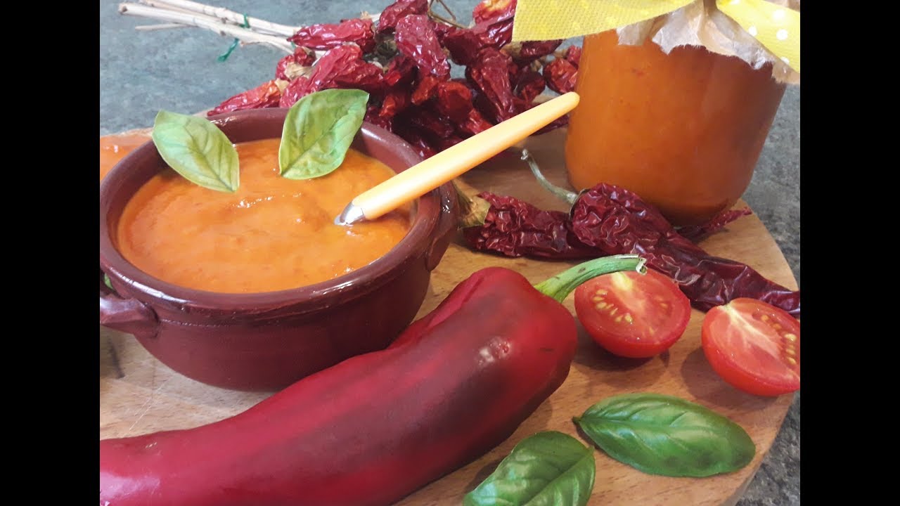 CREMA DI PEPERONI - YouTube