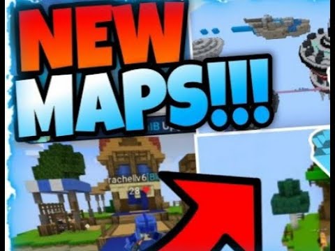 Tour of New Maps in Bedwars (Blockman Go ) - YouTube