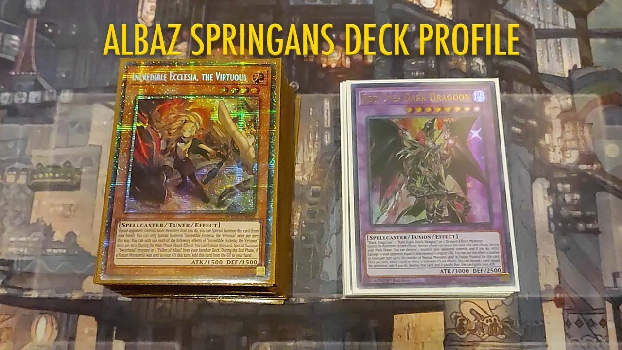 MAKE DRAGOON WITHOUT BRICKS!! EPIC Springans Albaz Deck Profile ...