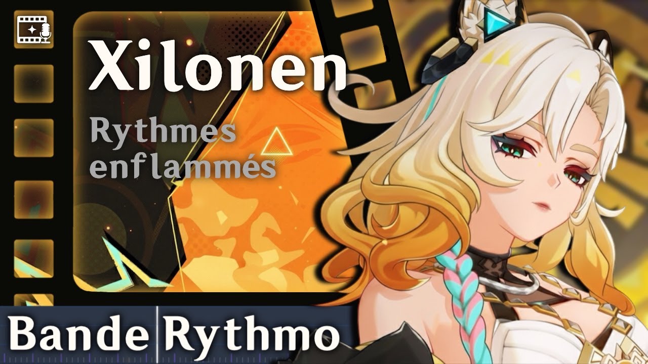 Bande rythmo Xilonen : « Rythmes enflammés » | Démo de personnage - YouTube