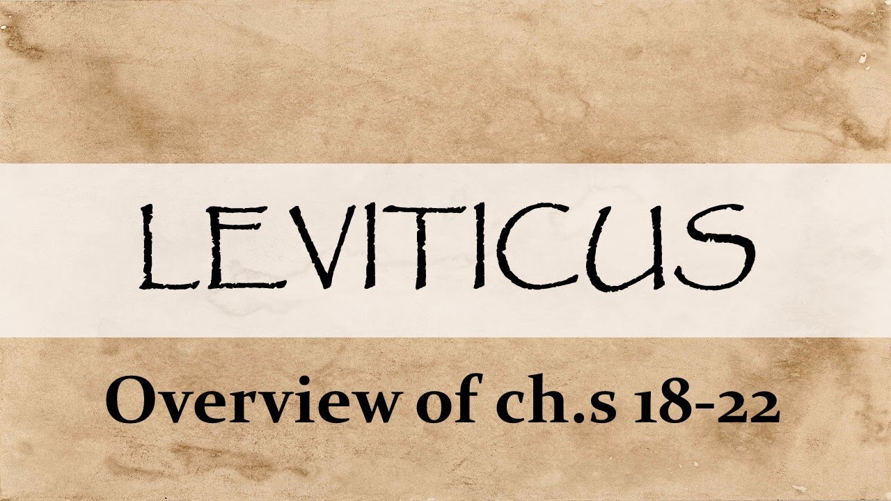 Leviticus 18 22