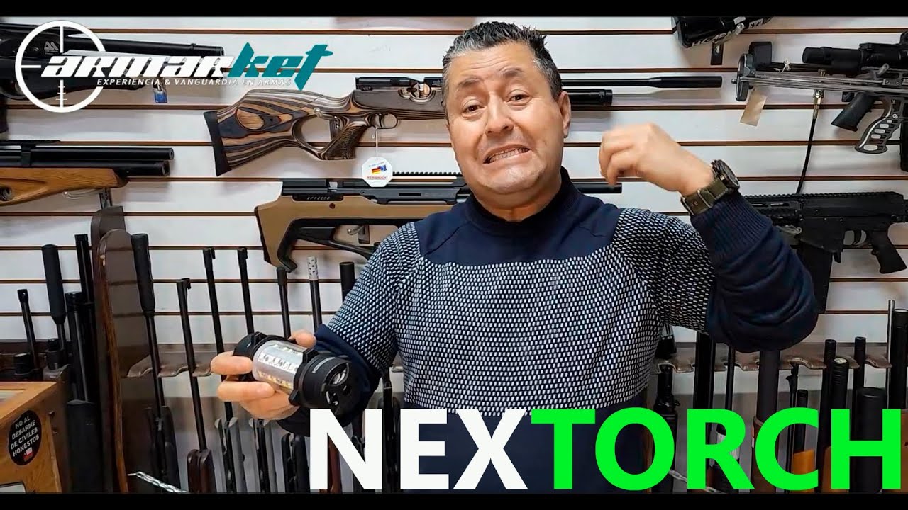 NEXTORCH ND20 BOMBA LUMINOSA 8000 LUMEN 100 DB - YouTube