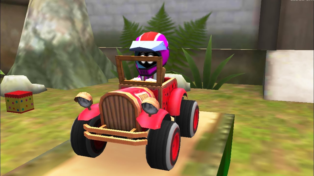 LADY BUG Pink Car for Girl - Mini Racing Adventures Cartoon Game ...