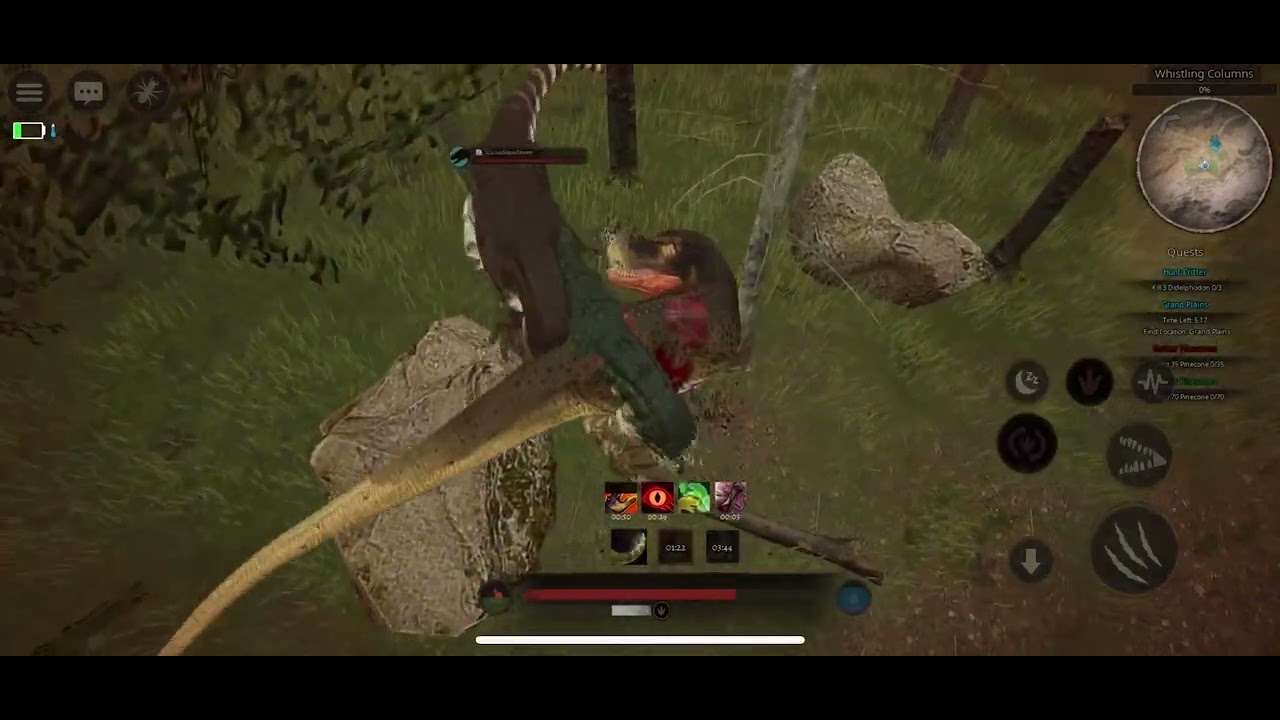 T. rex Duo Vs T. rex Duo, Turf War - YouTube