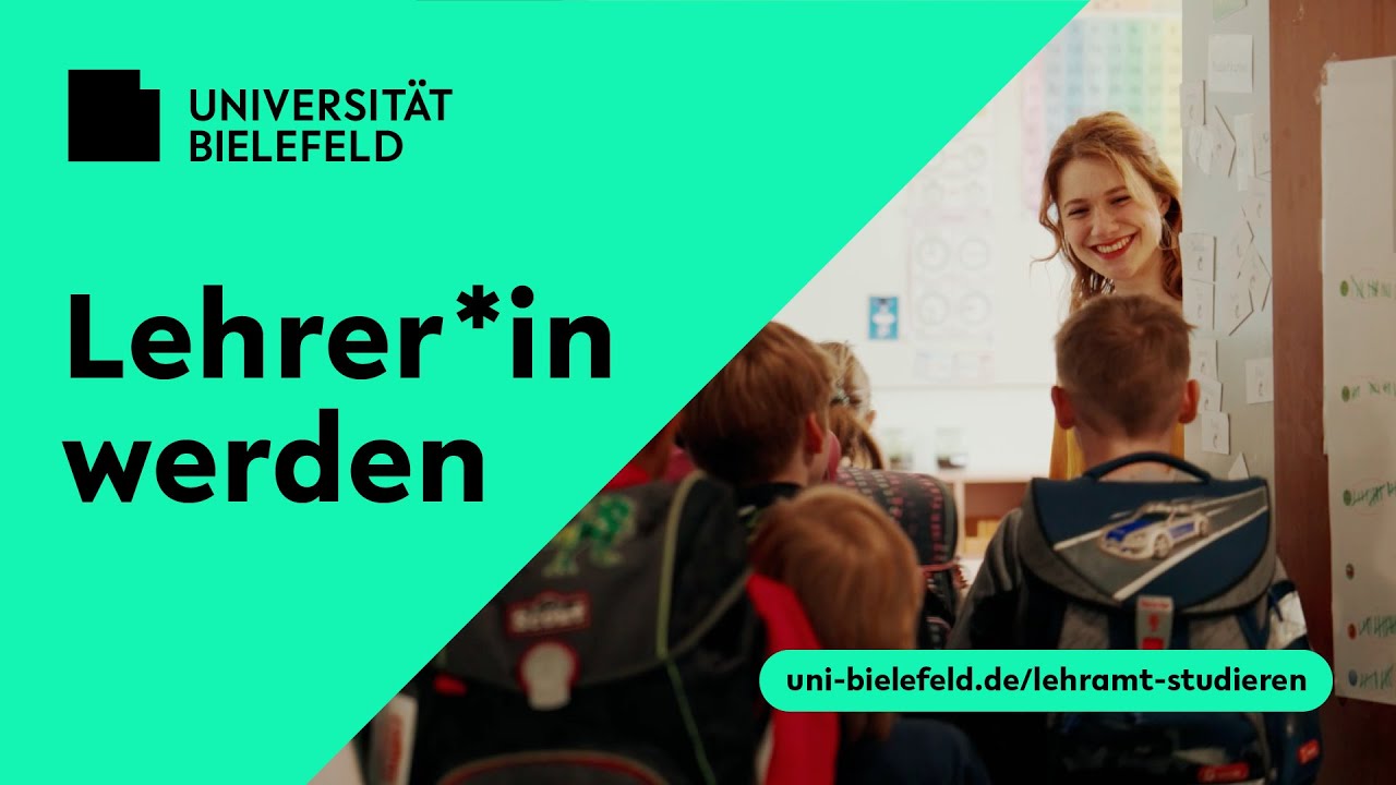 Lehrer*in werden an der Uni Bielefeld - YouTube