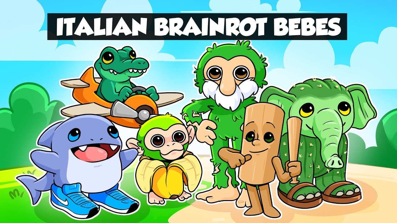 Somos una Familia de Bebes ITALIAN BRAINROT! - YouTube