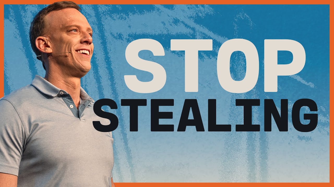 Do Not Steal | God’s Top Ten | 10 Commandments | Aaron Burke Sermon ...