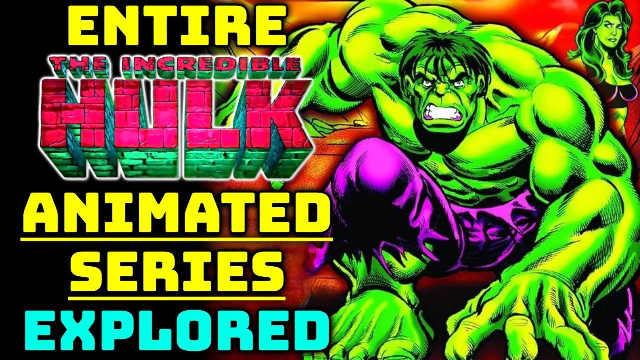 Complete The Incredible Hulk (1996) Cartoon Lore Explored - Edgy, Dark ...