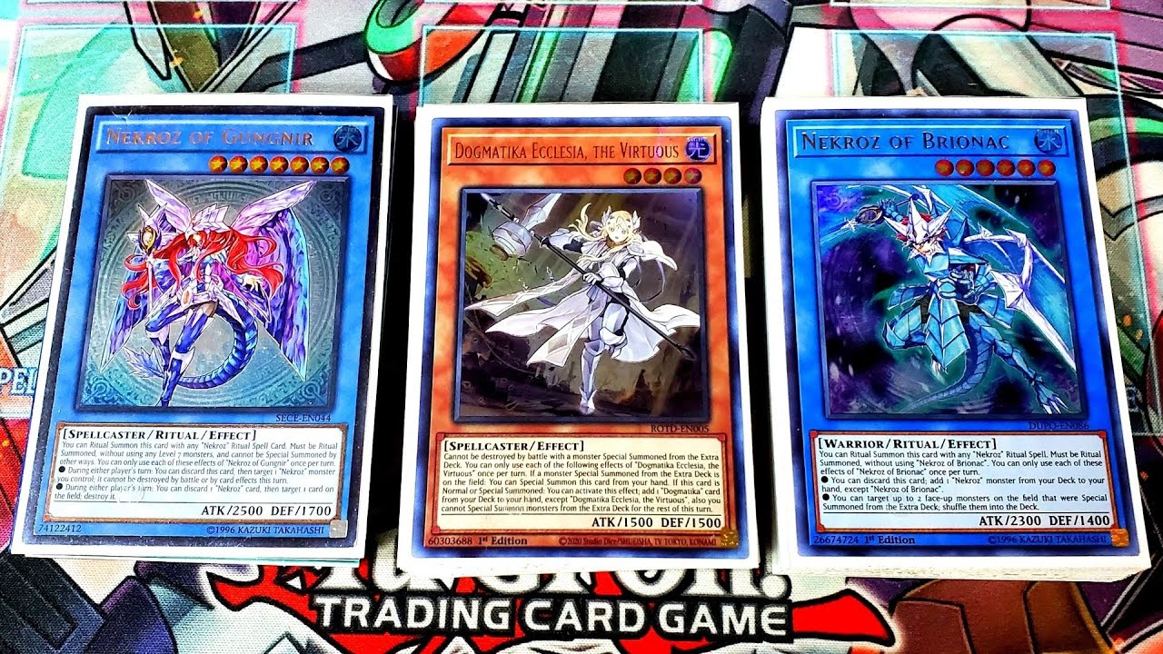 Nekroz Deck Profile Yugioh 2020 with New Ban List - YouTube
