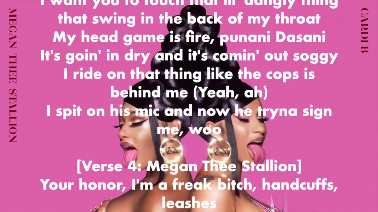 WAP - Cardi B Ft. Megan Thee Stallion (Official Explicit Lyrics) - YouTube