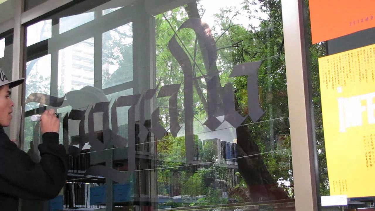 Calligraphic Expo | Lettering @ Anhembi Morumbi - YouTube