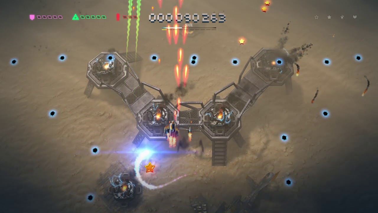 Sky Force Reloaded PS4 - level 5 - Solo - nightmare - 100% - YouTube