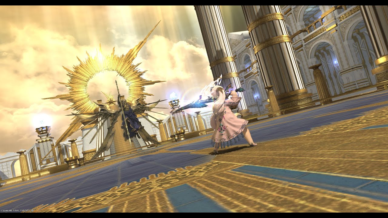 [FFXIV 7.05] Crown of The Immaculate EX Solo (GNB, ilvl 711, 0% Echo ...