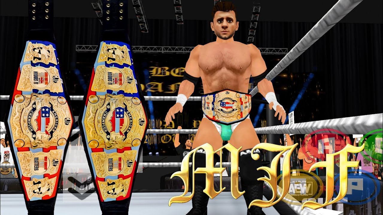 WR3D MJF AEW AMERICAN CHAMPIONSHIP| WR3D KINGZONE DOWNLOAD LINK IN ...