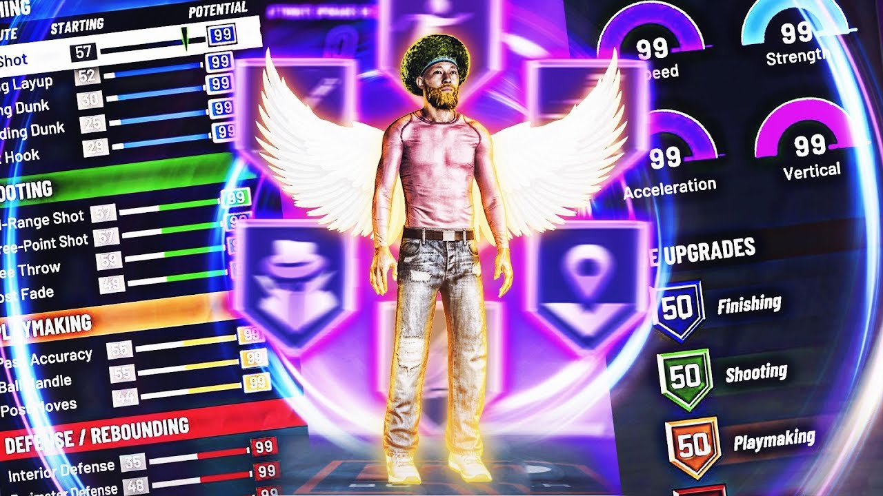 MY 2K20 BUILD IS OVERPOWERED!!! THESE BADGES ARE CHEESY!! DR 2K IS BACK ...