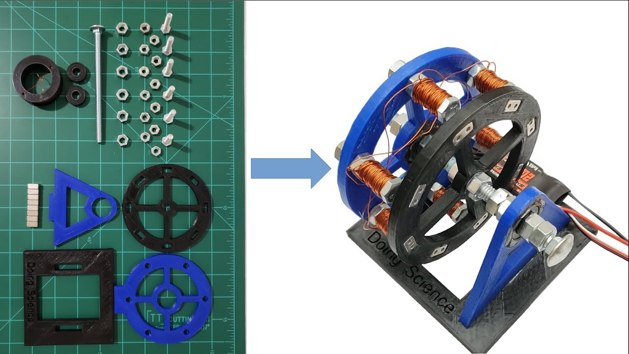 3D Printed Brushless Motor | Part 2 | Build - YouTube