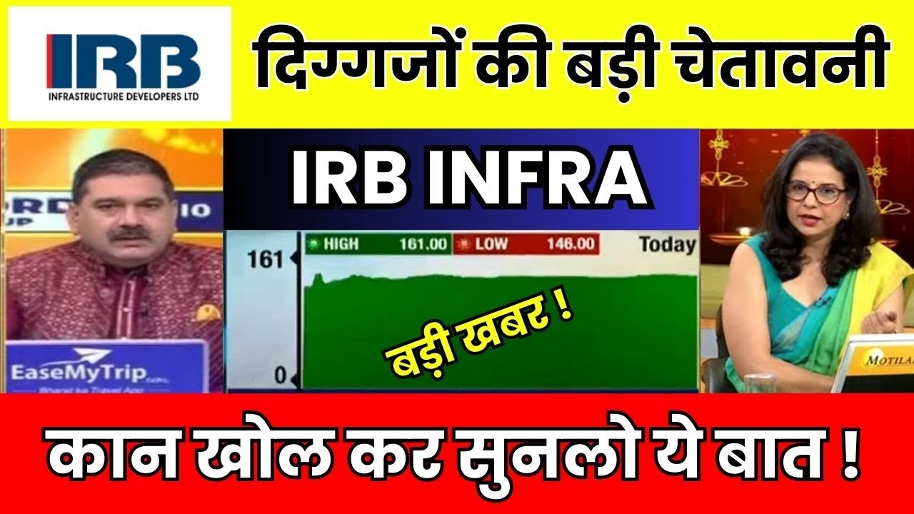 IRB INFRA में क्या करे ? IRB INFRA SHARE NEWS | IRB INFRA SHARE LATEST ...